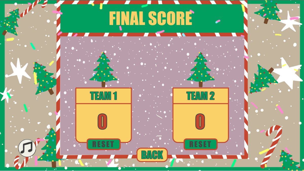 Christmas Friendly Feud Game Template - Classroom Review Games
