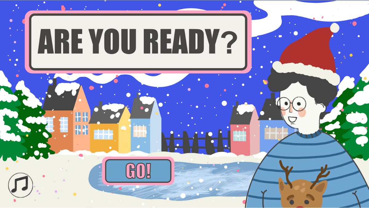 Christmas Password Vocabulary Quiz Template - Classroom Review Games