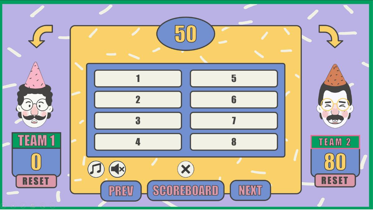 Friendly Feud: Classroom Review Game Template - Classroom Review Games