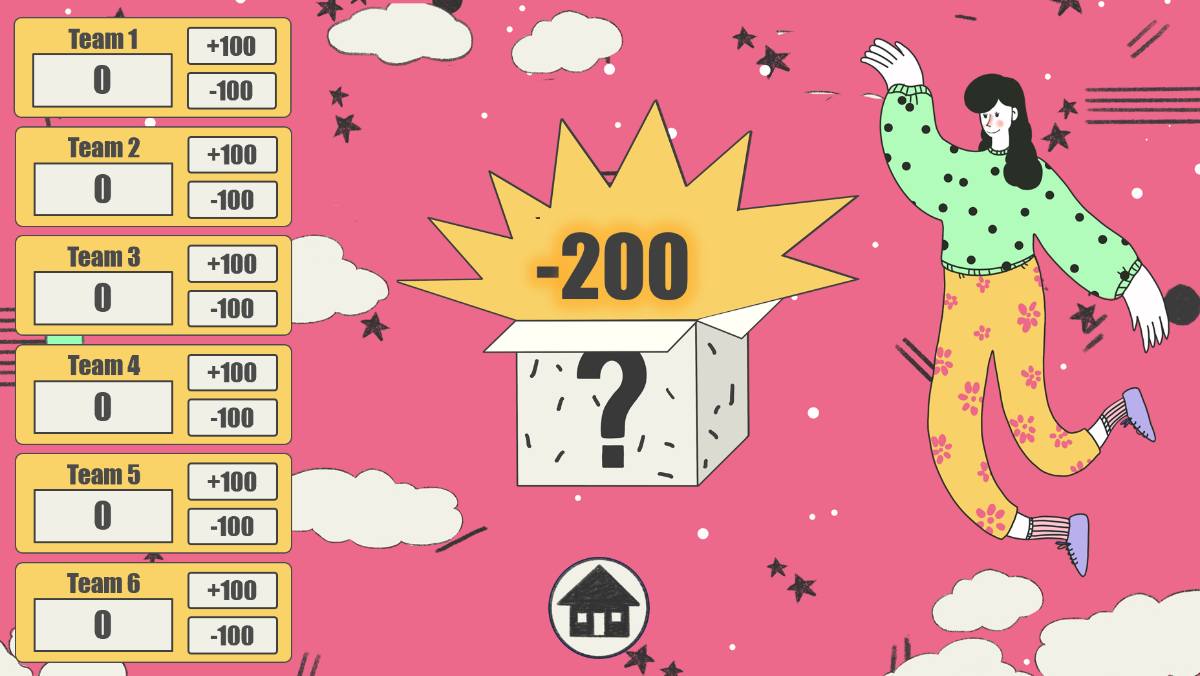 Mystery Box Game Template - Classroom Review Games