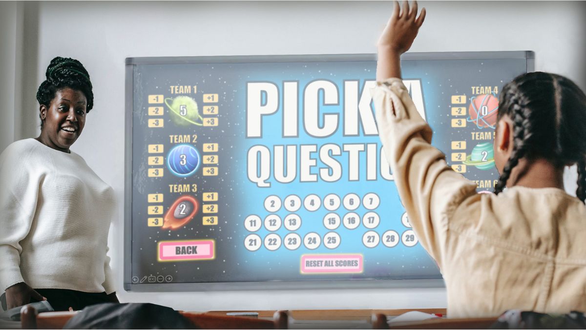 Space Ball (Trashketball): Review Game Template - Classroom Review Games