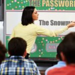 Christmas Password Vocabulary Quiz Template - Classroom Review Games