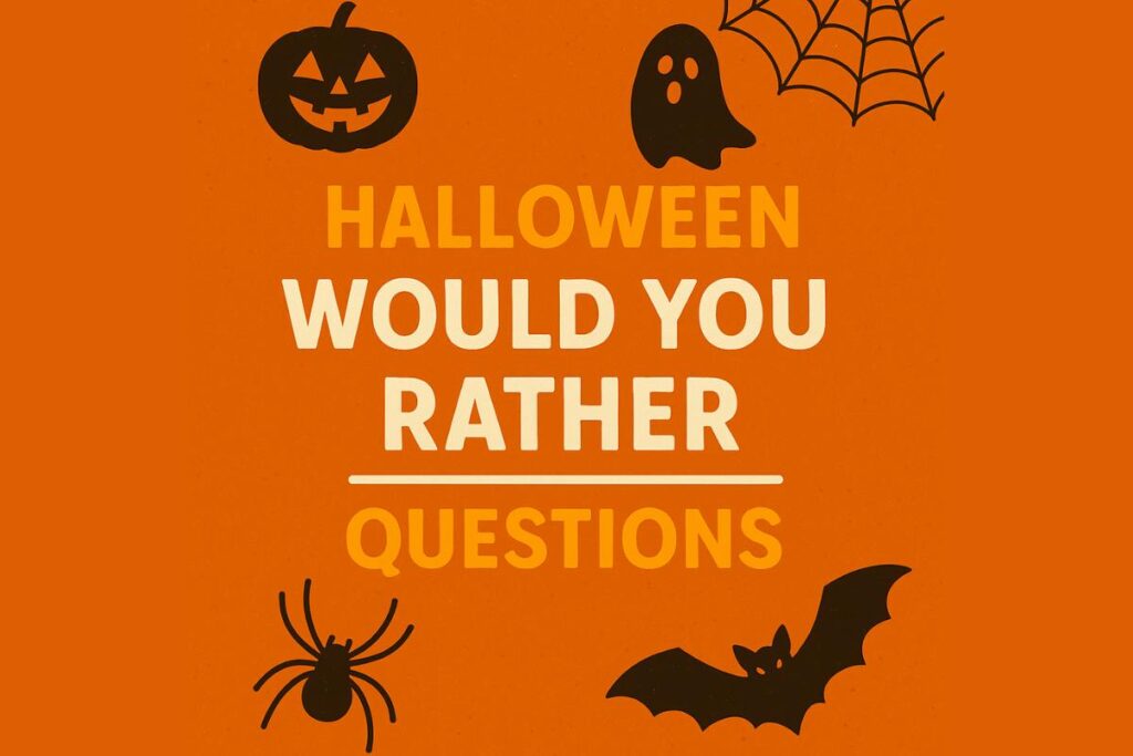 Halloween "Would You Rather" Questions for the Classroom (50+ Fun Ideas ...