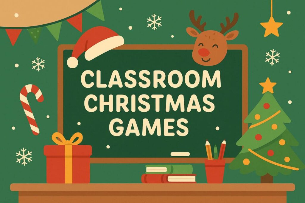 22 Classroom Christmas Games (Teacher-Tested & Super Easy!) - Classroom ...